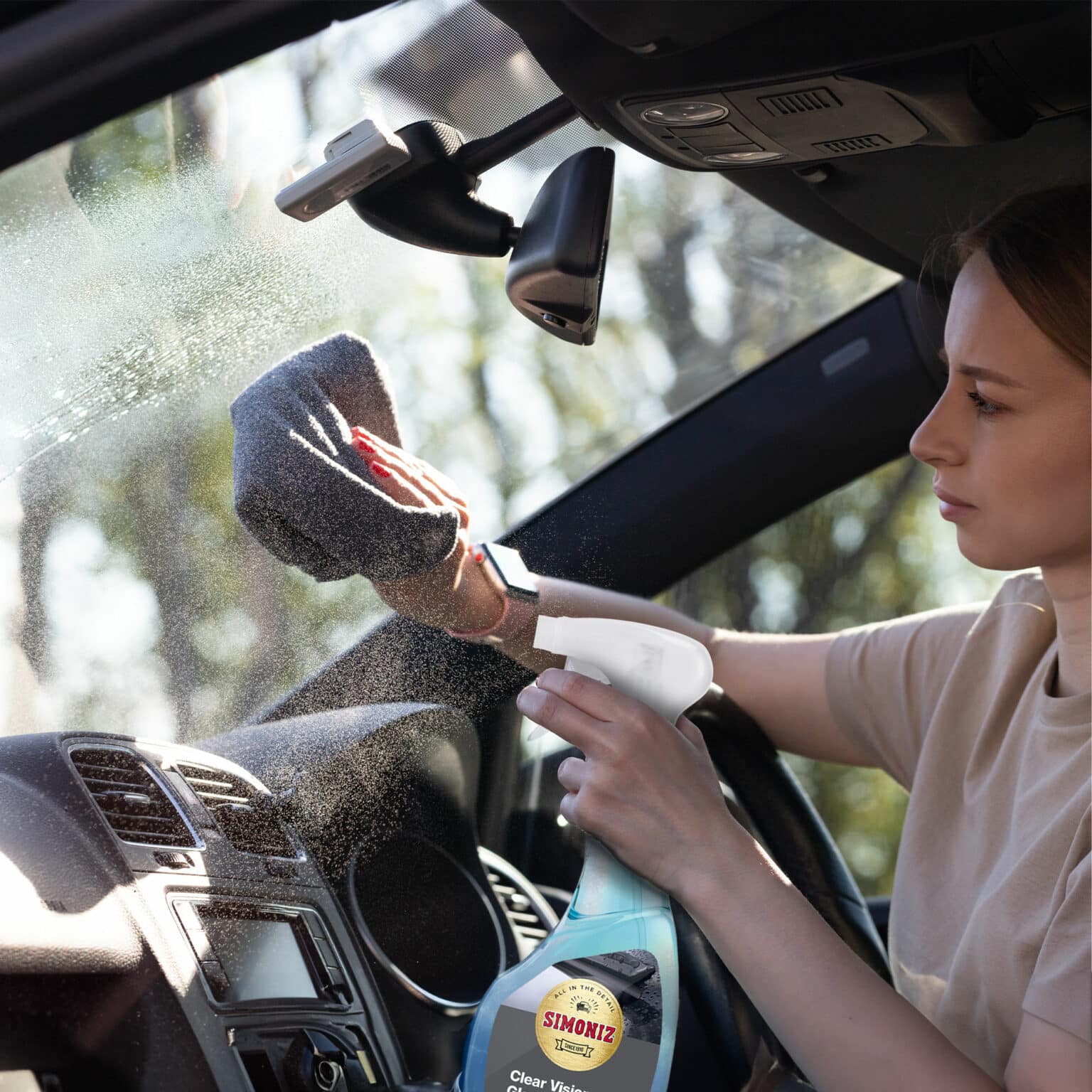 Clear Vision Glass Cleaner | Simoniz