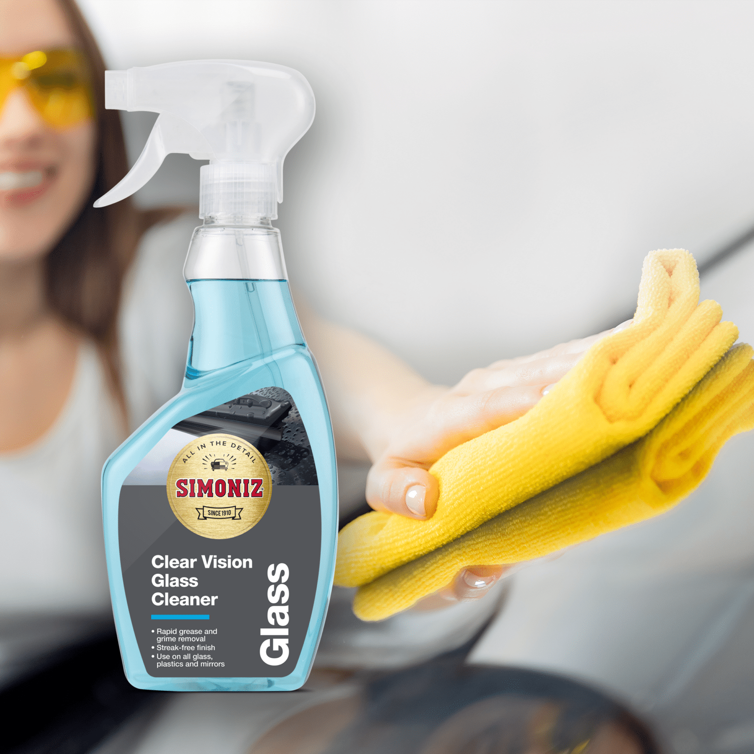 Clear Vision Glass Cleaner | Simoniz